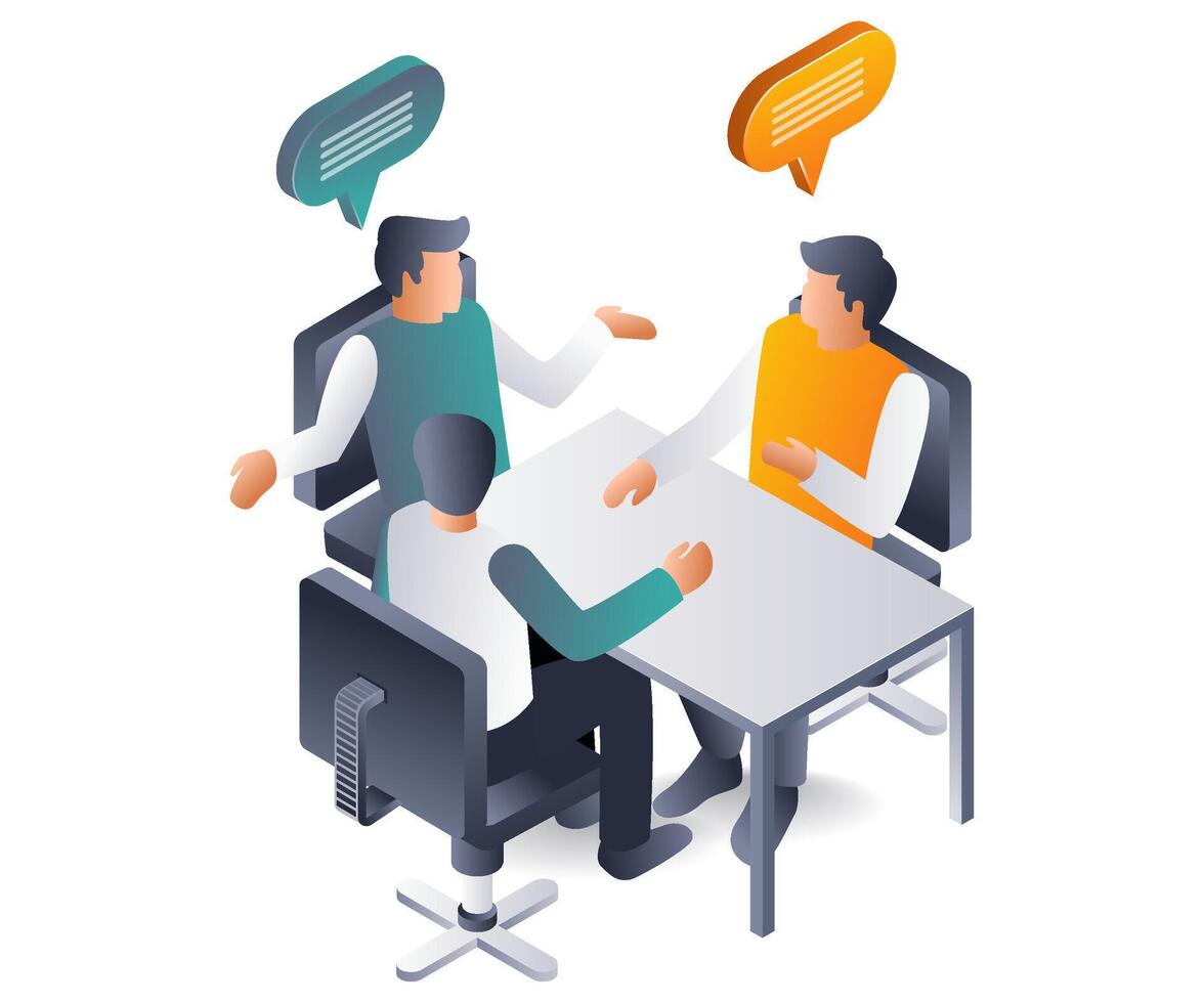 Understanding Decision Making Through Debate 47546665 Vector Art at ... Understanding Decision Making Through Debate 47546665 Vector Art at ...