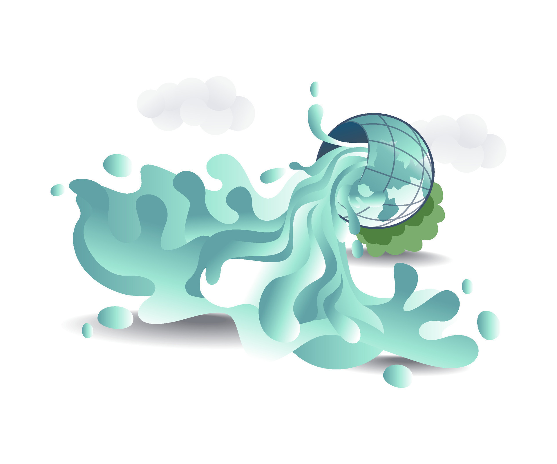 Global Water Day flat illustration concept 47546799 Vector Art at Vecteezy Global Water Day flat illustration concept 47546799 Vector Art at Vecteezy