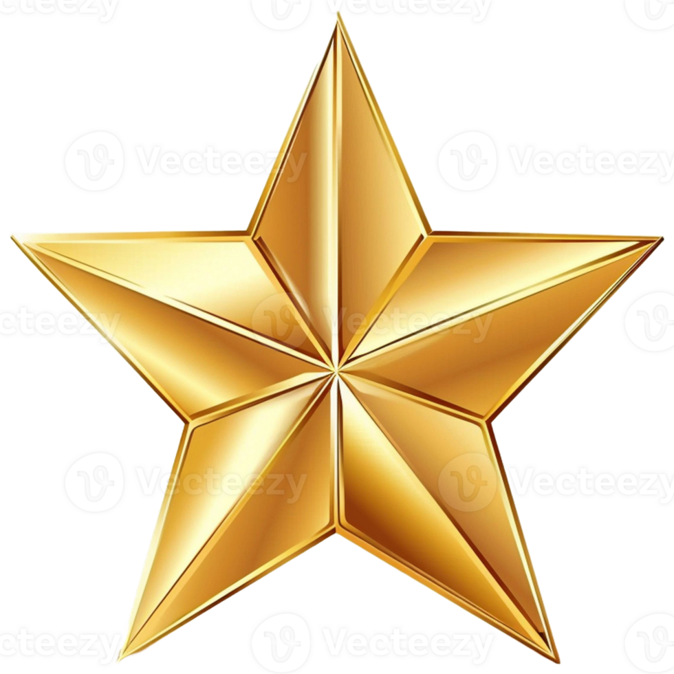 Gold star. Golden Star icon 47555283 PNG