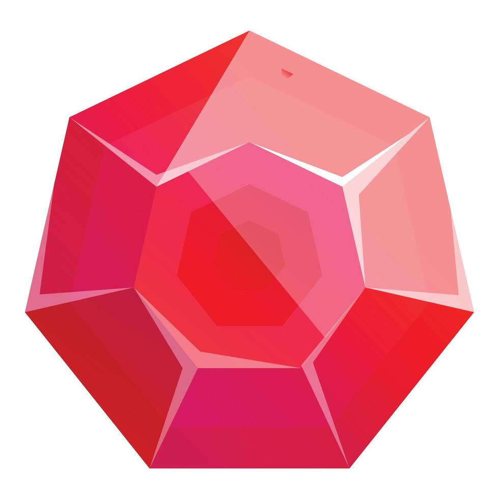 Red gemstone shining with bright vivid facets 47564126 Vector Art at ... Red gemstone shining with bright vivid facets 47564126 Vector Art at ...