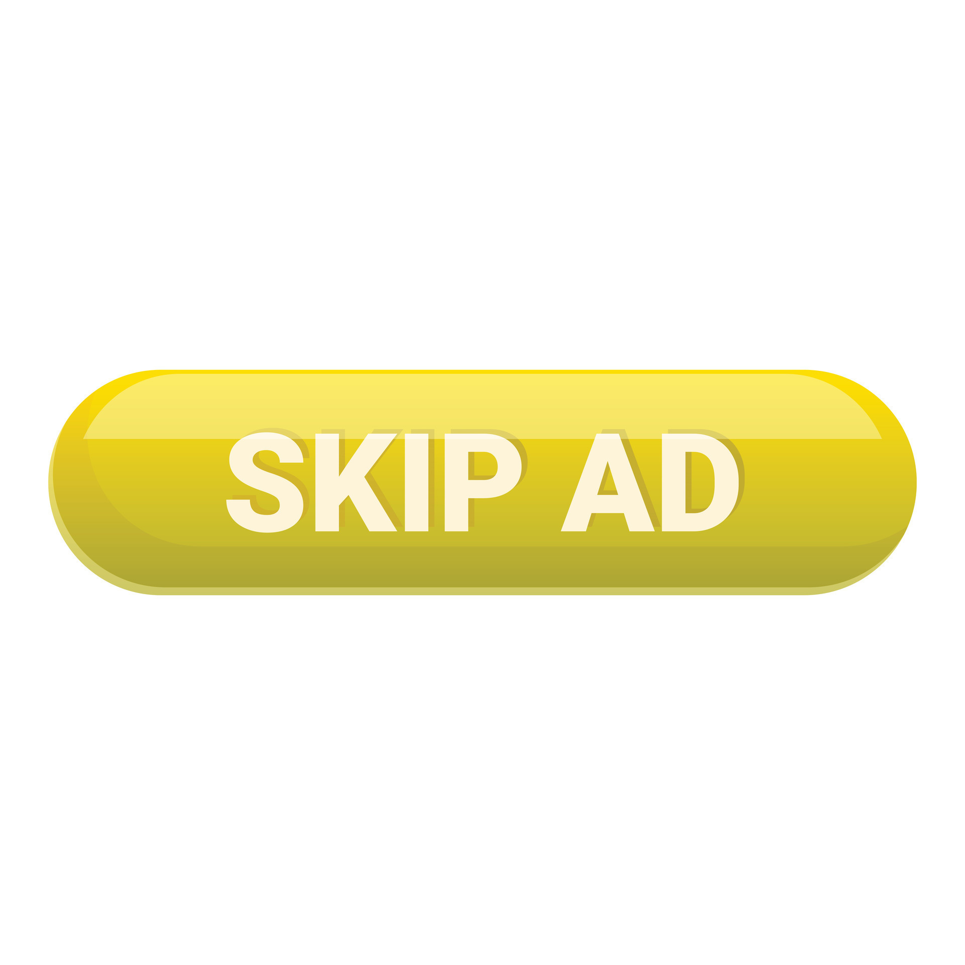 Yellow skip ad button for website or app design 47565920 Vector Art at Vecteezy