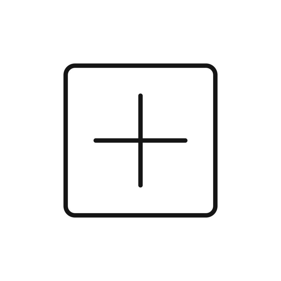 Plus Add Icon Ideal for Adding New Features and Items 47566914 Vector Art at Vecteezy