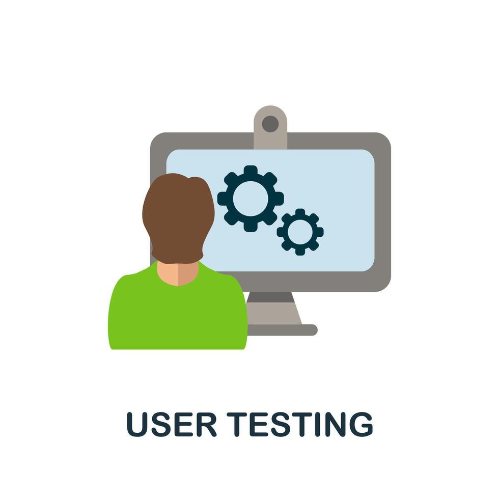 User Testing Flat Icon Simple Element From Project Management