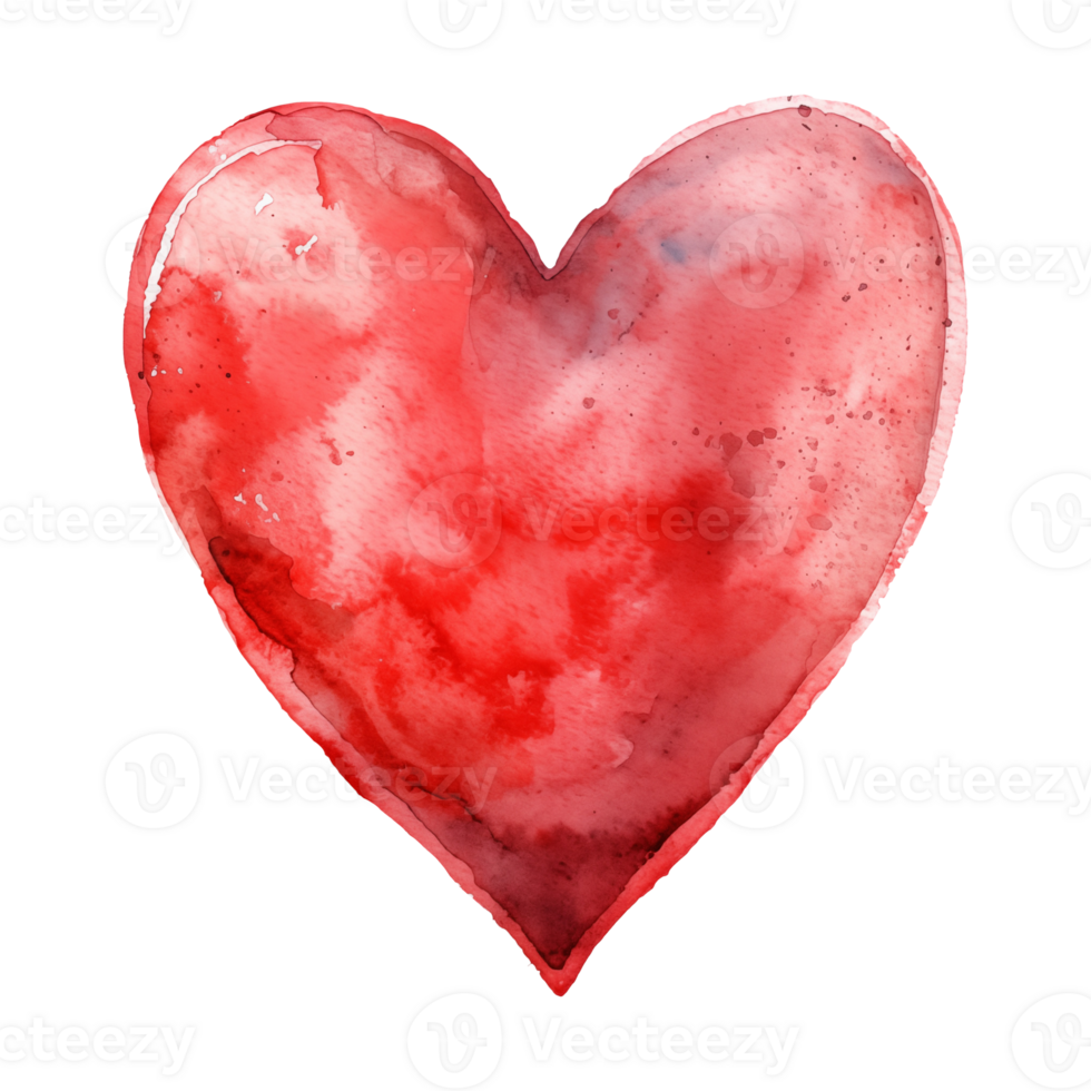 hand-drawn watercolor red heart isolated 47586031 PNG hand-drawn watercolor red heart isolated 47586031 PNG