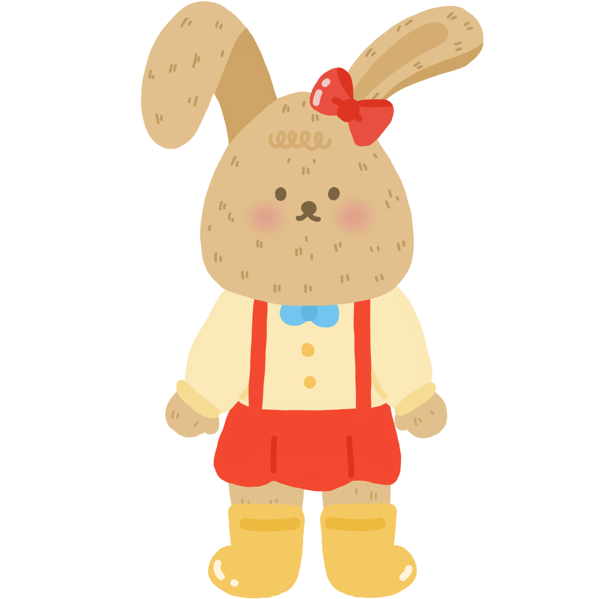 Cute Bunny Cartoon 47592092 Png