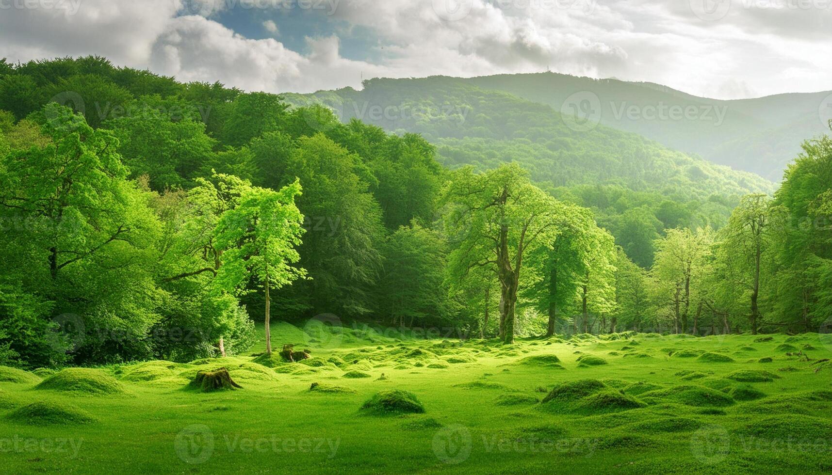 lush green forest background, 47598407 Stock Photo at Vecteezy