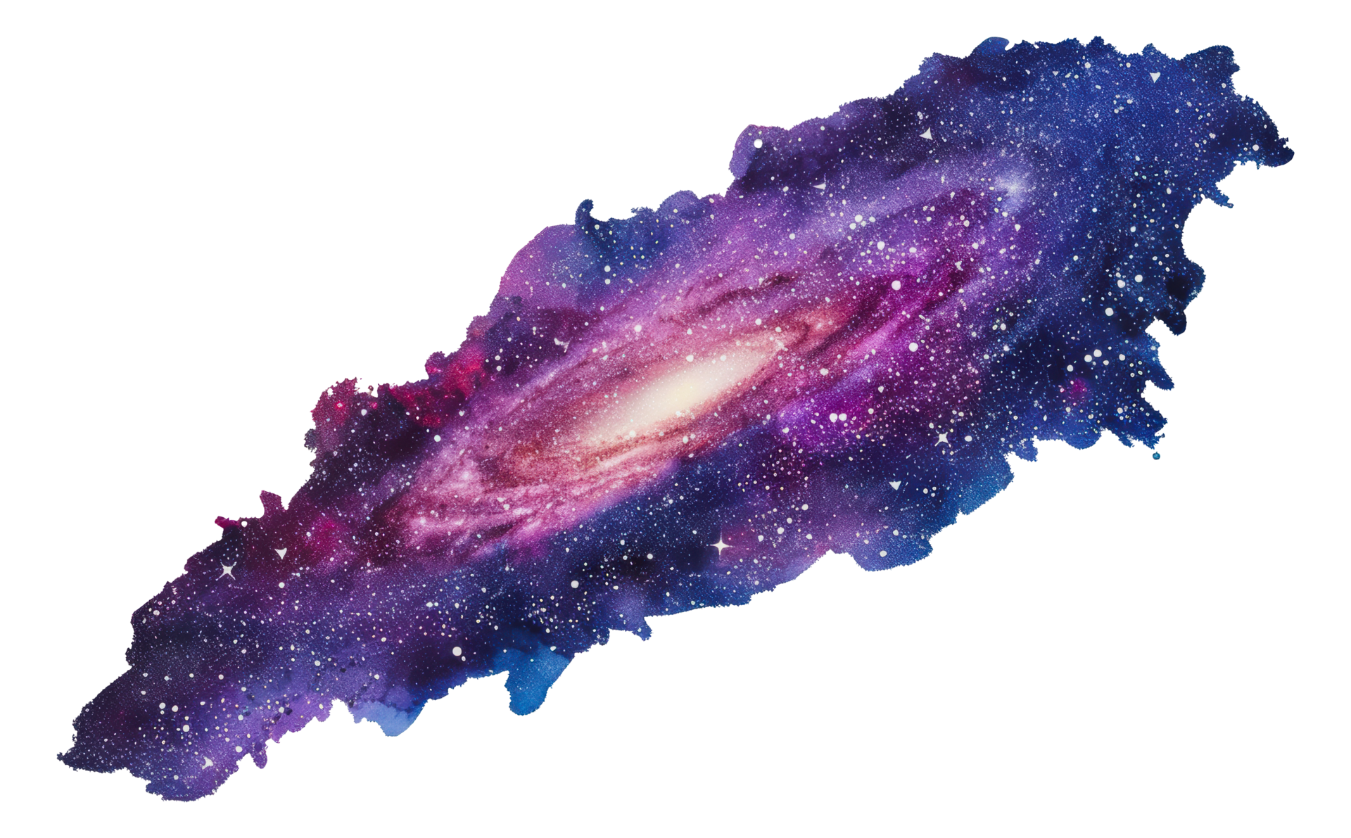 Watercolor galaxy painting, cut out - stock png. 47600857 PNG Watercolor galaxy painting, cut out - stock png. 47600857 PNG
