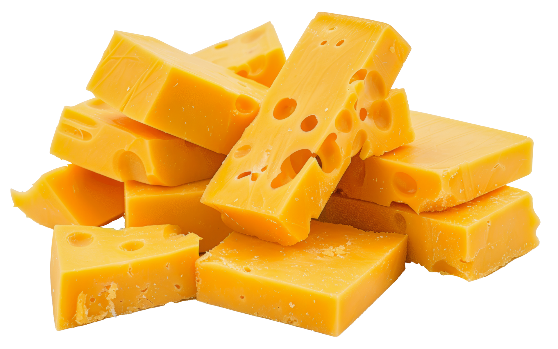 Sliced Cheddar Cheese Cut Out Stock Png 47601339 Png