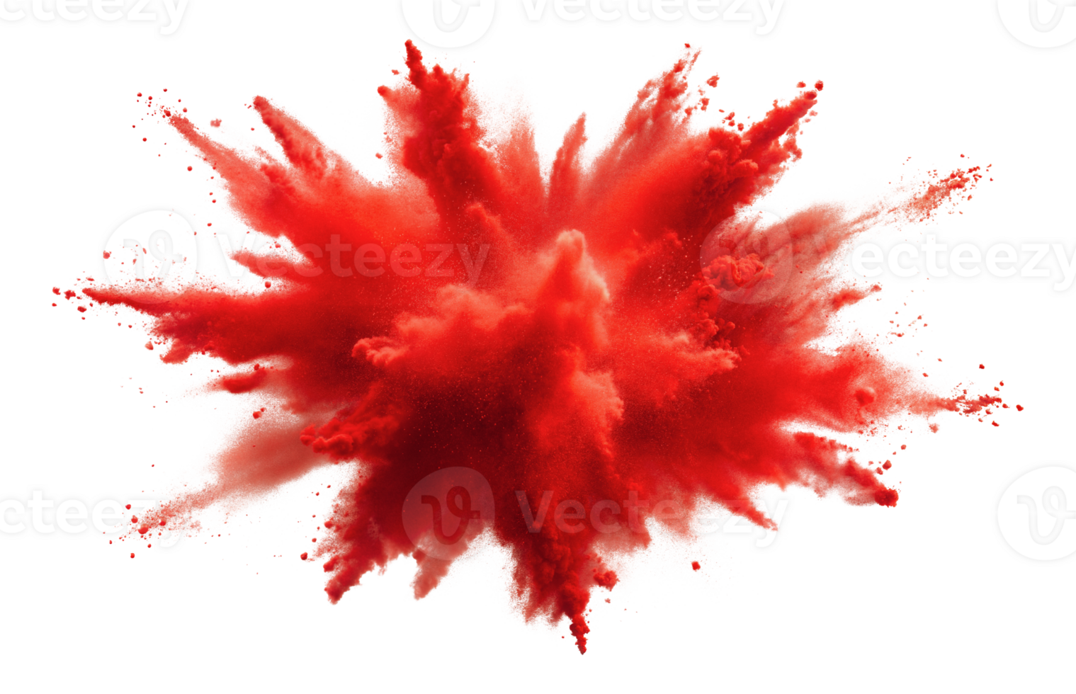 Red Powder Explosion PNGs for Free Download