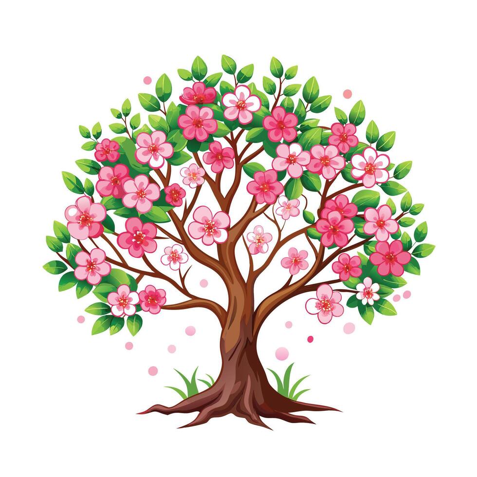Beautiful Single Big Tree Illustration 47612538 Vector Art at Vecteezy