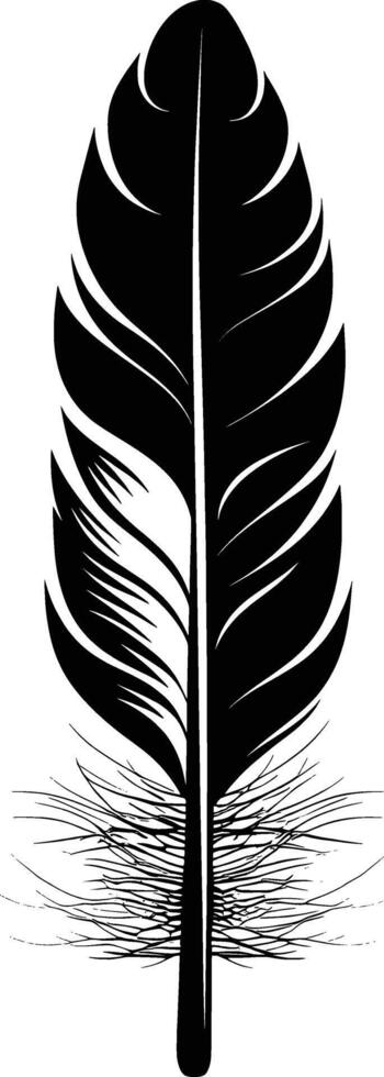 Featuring Simple Line Logo Of One Feather 47620544 Vector Art At Vecteezy