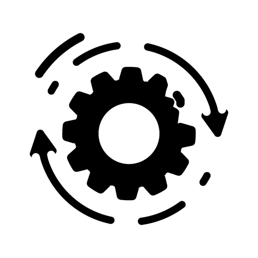 disaster recovery business process glyph icon illustration 47623676 ...