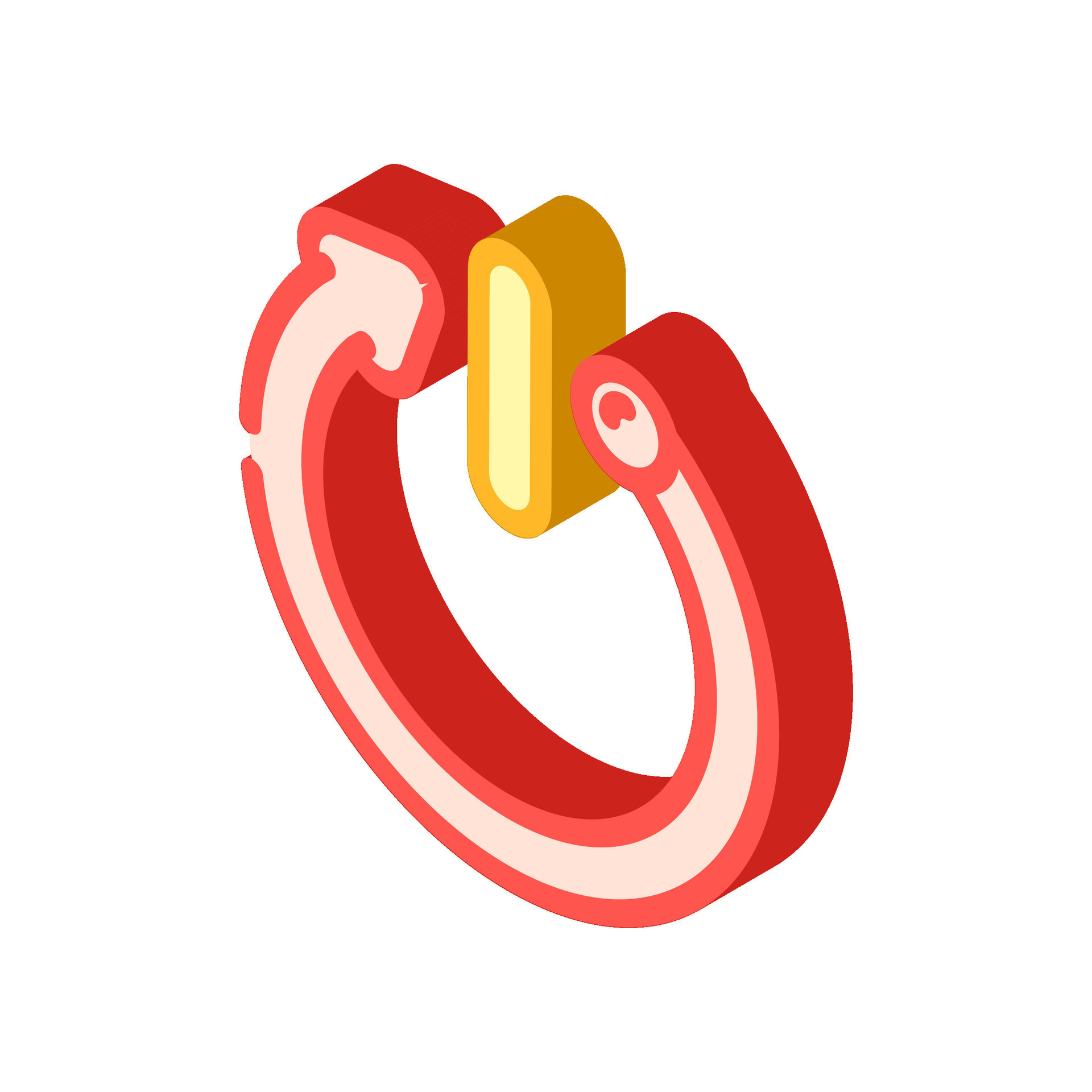 automatic shut down product label caution isometric icon illustration ... automatic shut down product label caution isometric icon illustration ...