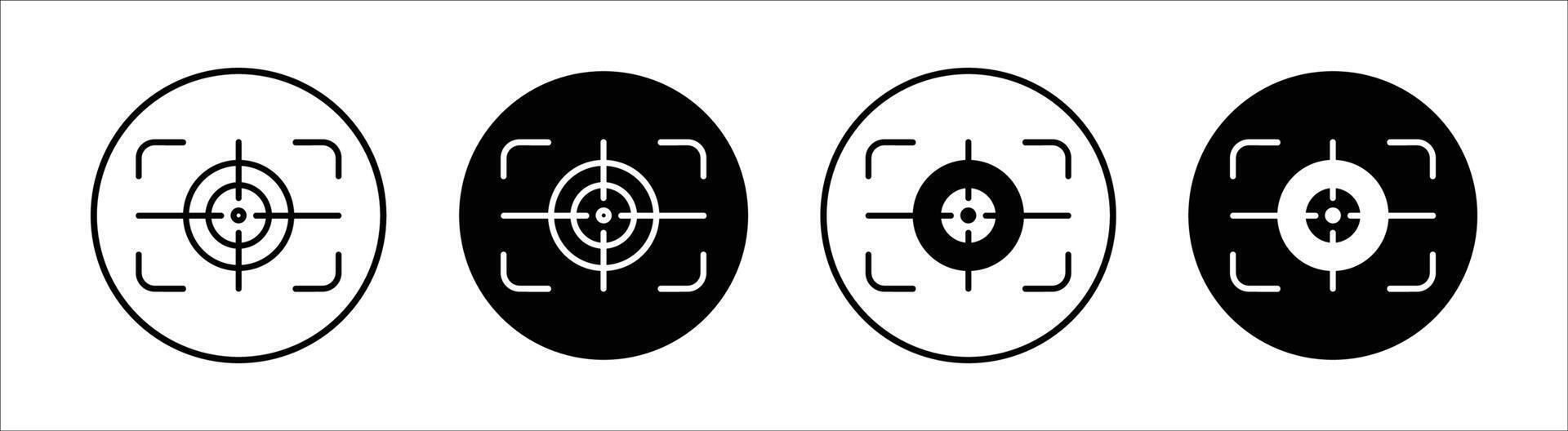 Camera focus frame flat line icon set. Camera focus frame Thin line ... Camera focus frame flat line icon set. Camera focus frame Thin line ...