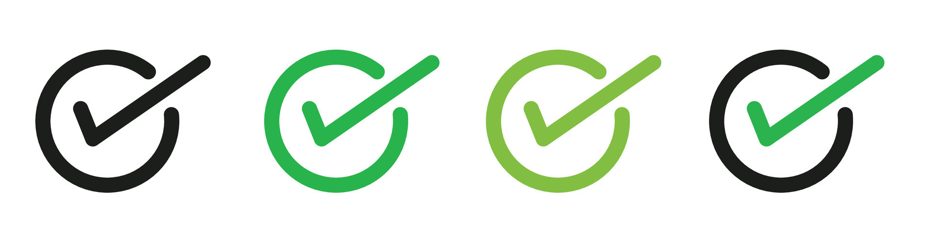 Checkbox Icon for Correct Answers and Successful Options in Questionnaires 47626073 Vector Art ...