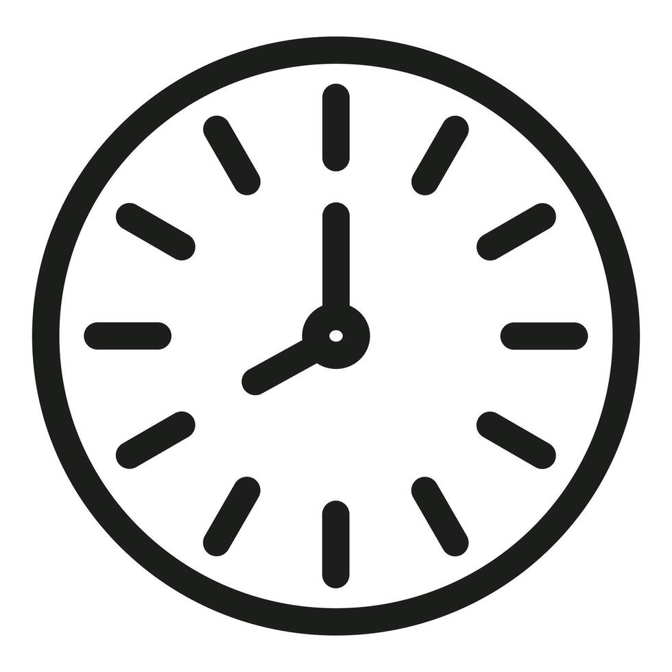 Clock icon set 47627430 Vector Art at Vecteezy