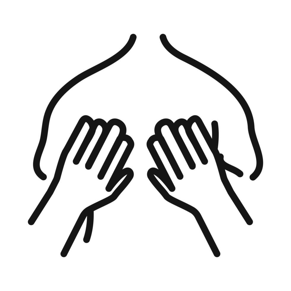 Back Massage Icon Mark In Filled Style 47627915 Vector Art At Vecteezy