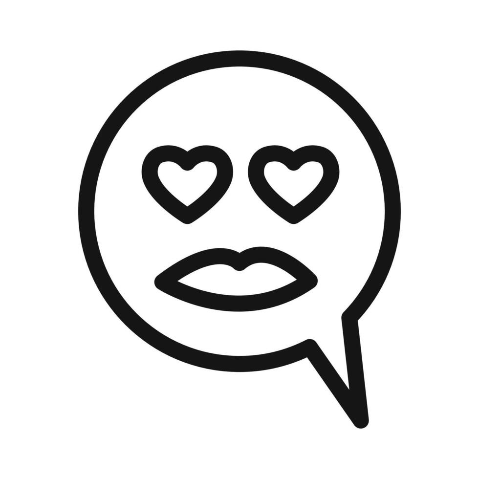 Lady Love Smiley Message icon 47628375 Vector Art at Vecteezy