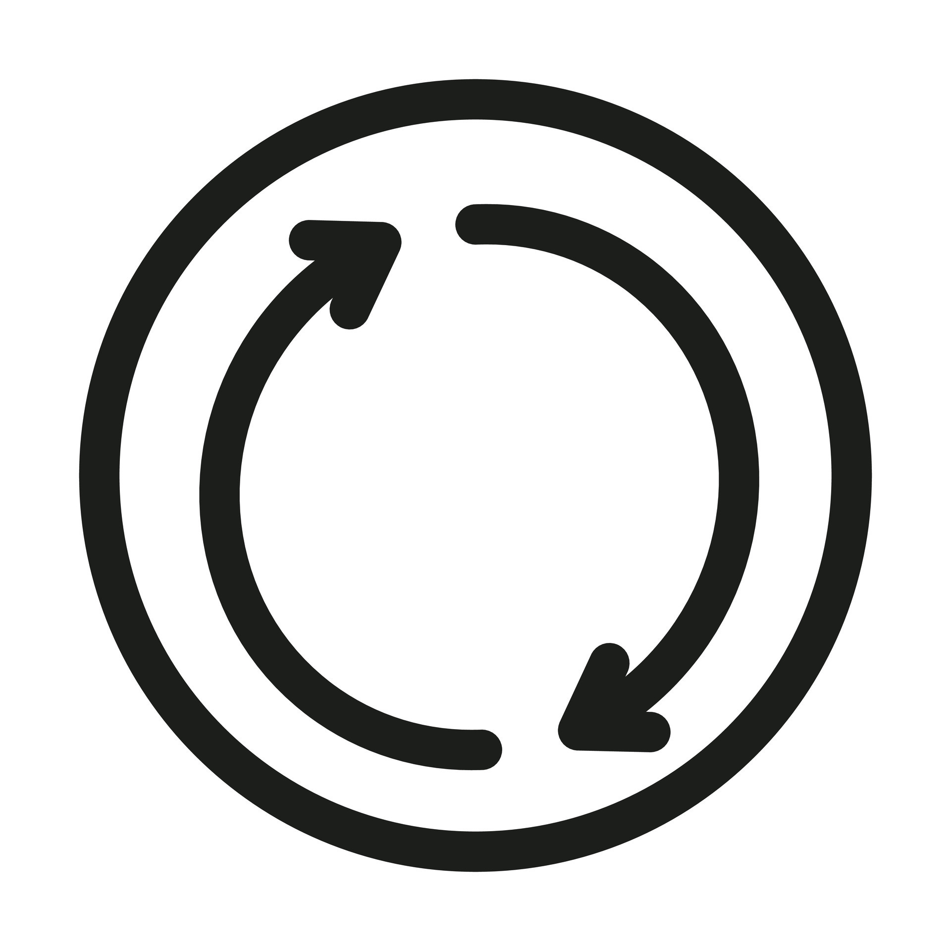 Repeat reload arrow icon mark in filled style 47628570 Vector Art at ...