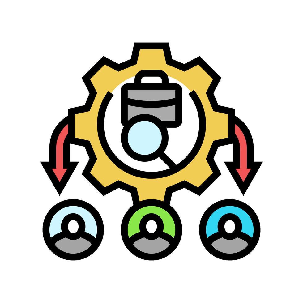 applicant tracking system ats color icon illustration 47630119 Vector Art at Vecteezy