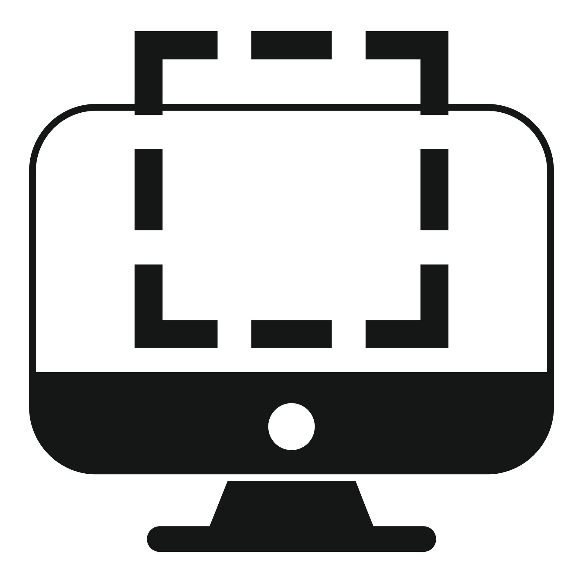 Computer displaying image editing software interface icon 47633484 ...