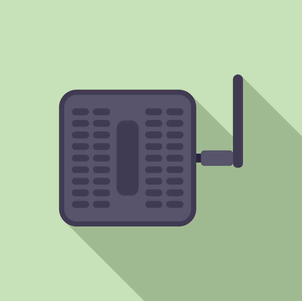 Wireless Router Providing Internet Connection With Antenna 47635792