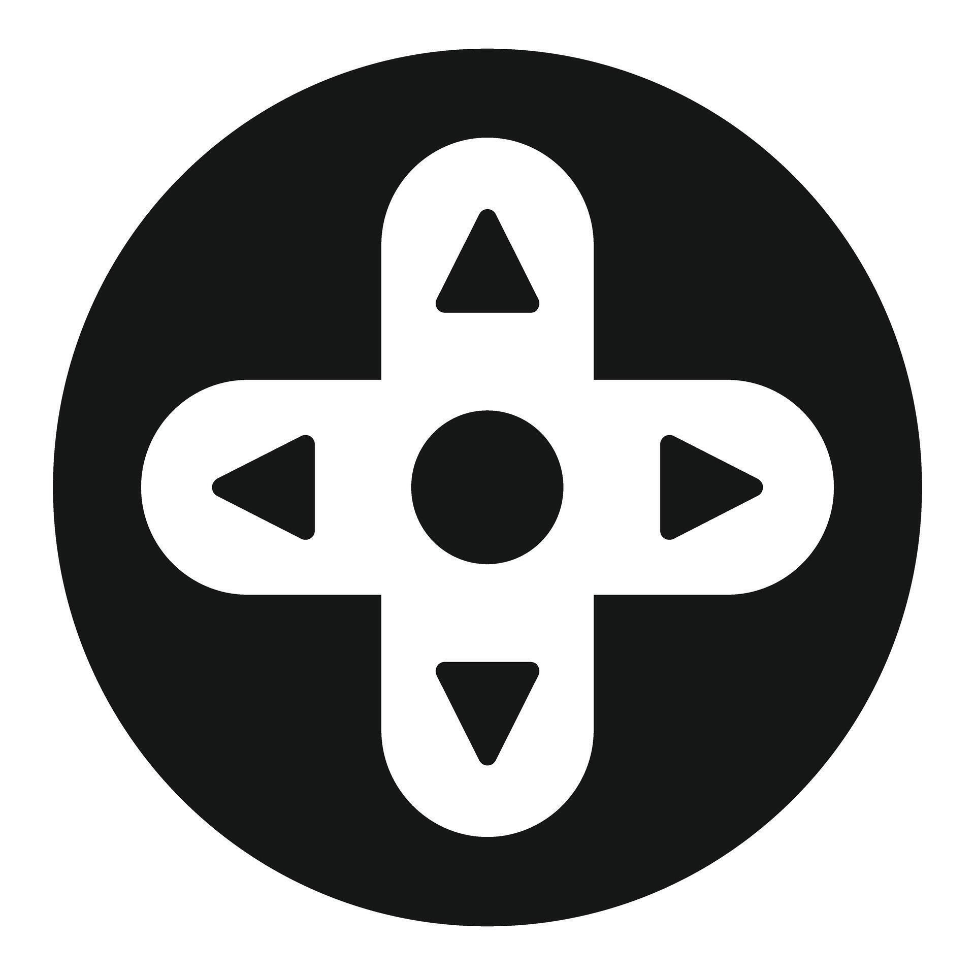 Game Controller D Pad Icon Showing Directional Buttons 47635883 Vector