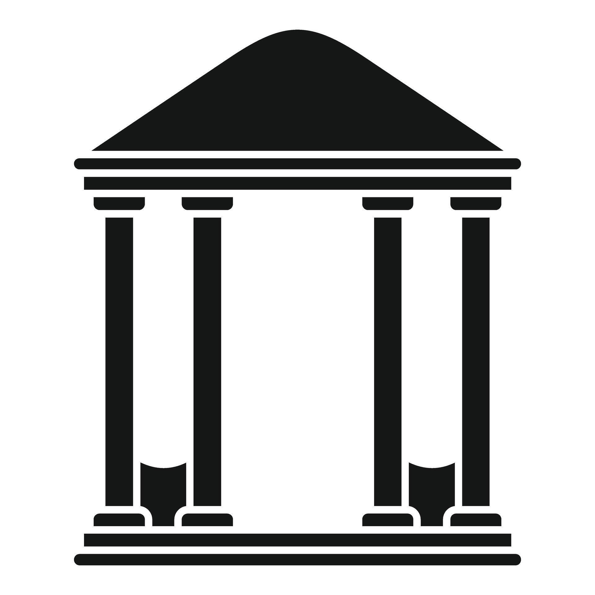 Ancient Greek Building Facade With Columns And Roof 47635965 Vector Art At Vecteezy