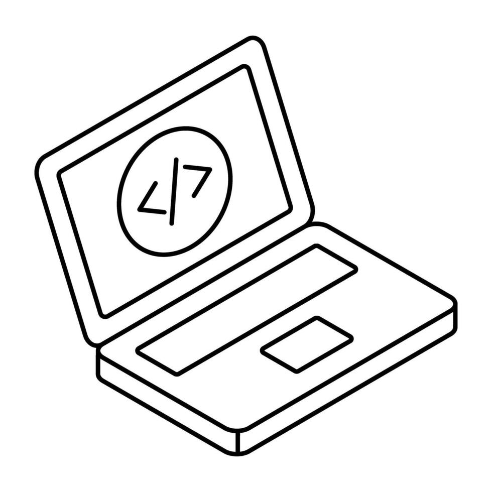 Unique design icon of system coding 47638838 Vector Art at Vecteezy