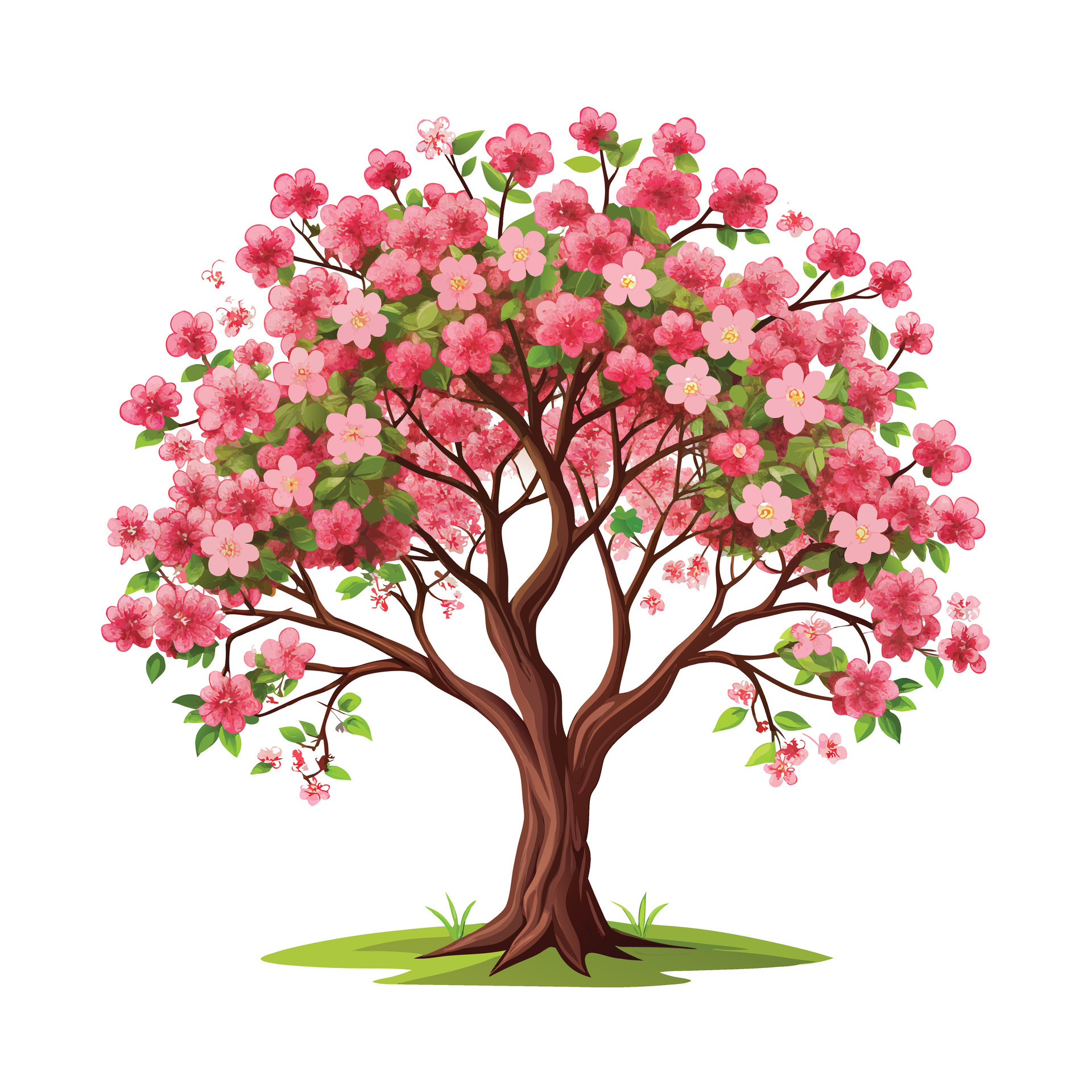 Beautiful Single Big Tree Illustration 47656460 Vector Art at Vecteezy