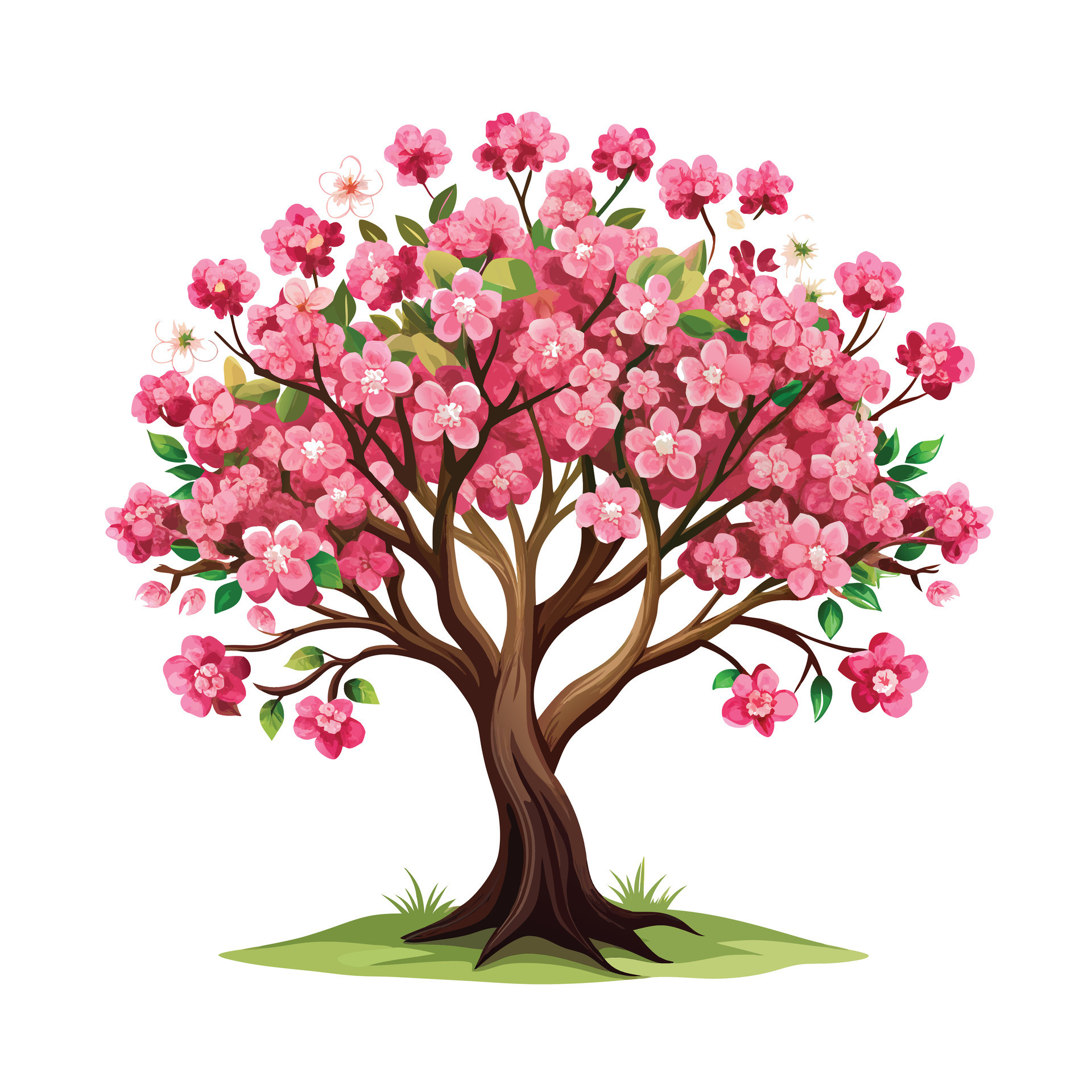Beautiful Single Big Tree Illustration 47666241 Vector Art at Vecteezy