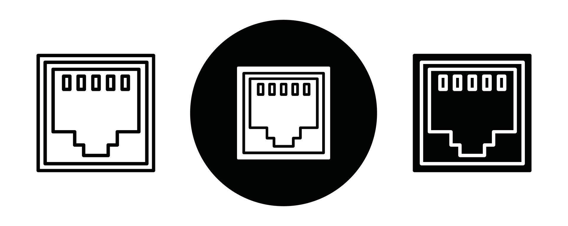 Tcp Outline Icon Collection Or Set Tcp Thin Line Art 47698030 Vector