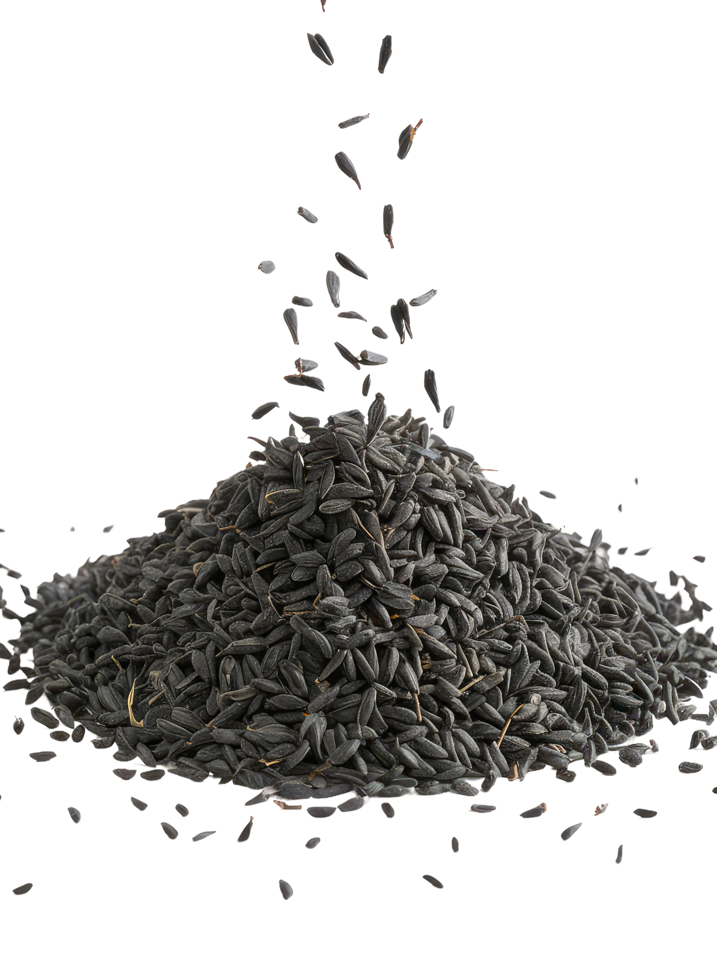 Black sesame seeds, a nutrient-rich food with a nutty flavor 47731140 PNG