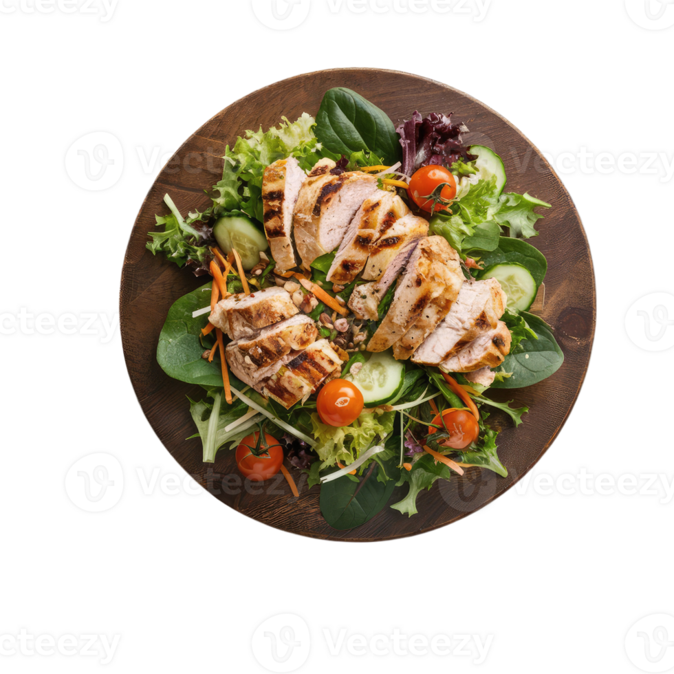 Grilled Chicken Salad 47731992 Png