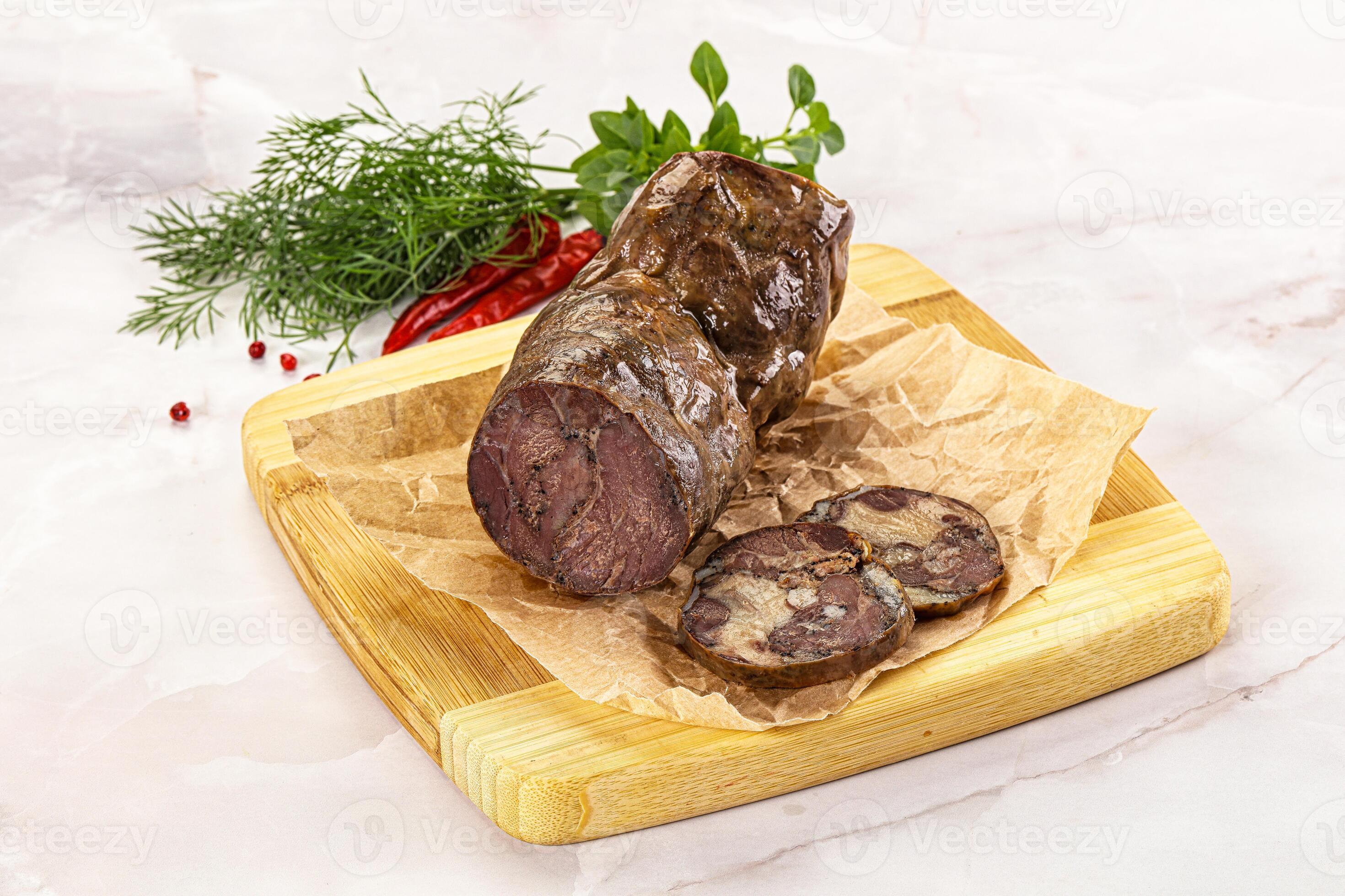 Kazy - traditional asian horse meat sausage 47737502 Stock Photo at ...