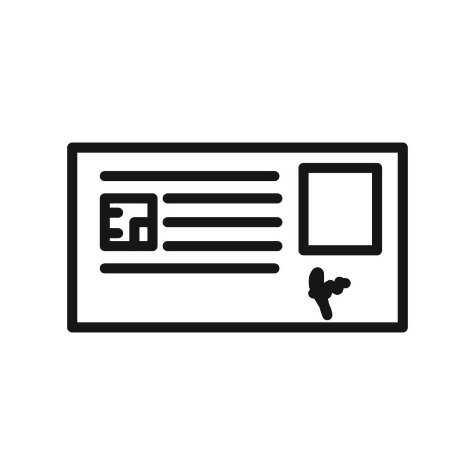 Id card icon 47743965 Vector Art at Vecteezy