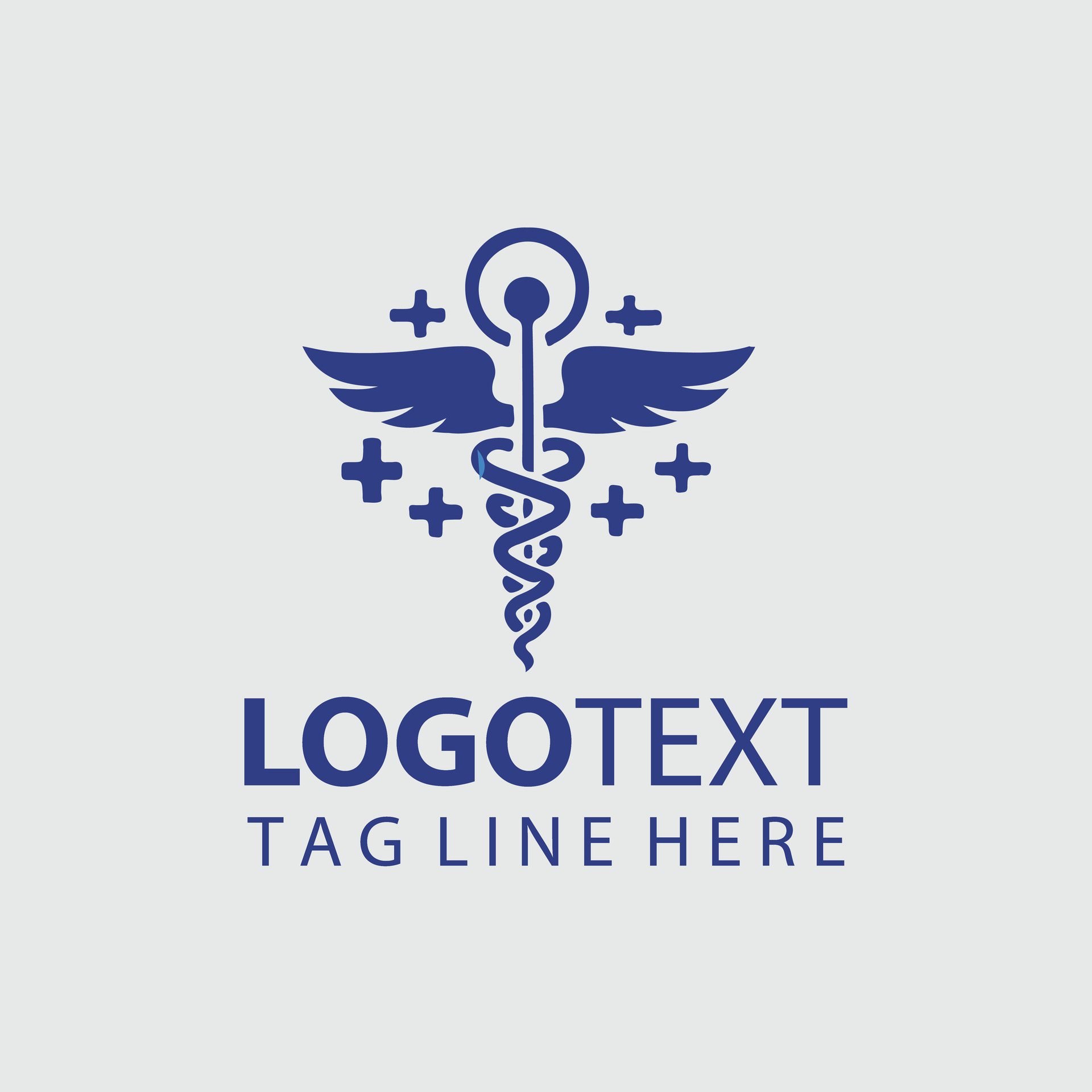 caduceus medical logo 47745499 Vector Art at Vecteezy