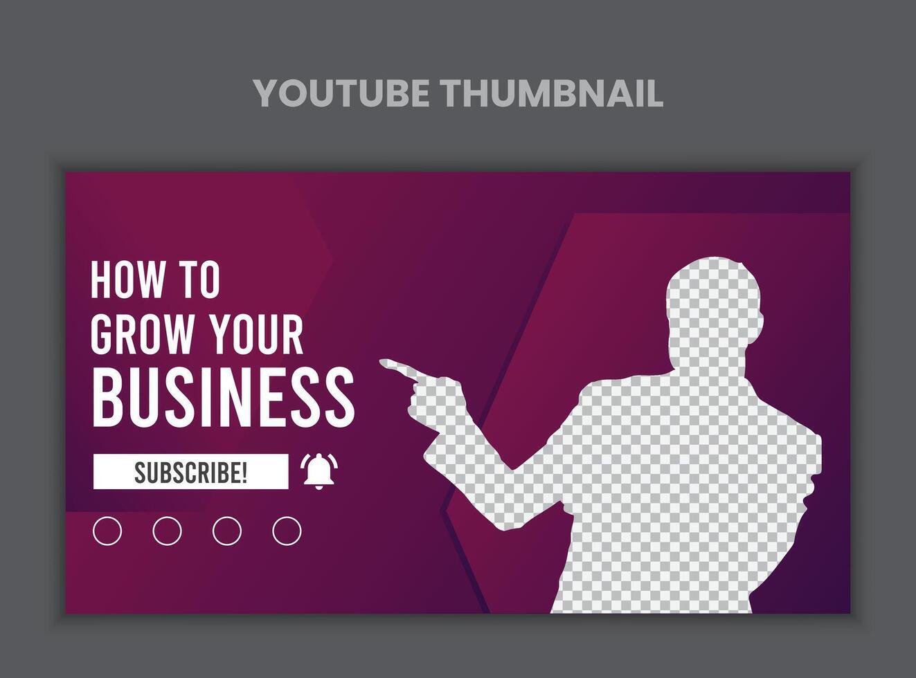 Corporate business youtube thumbnail design template 47746924 Vector Art at Vecteezy