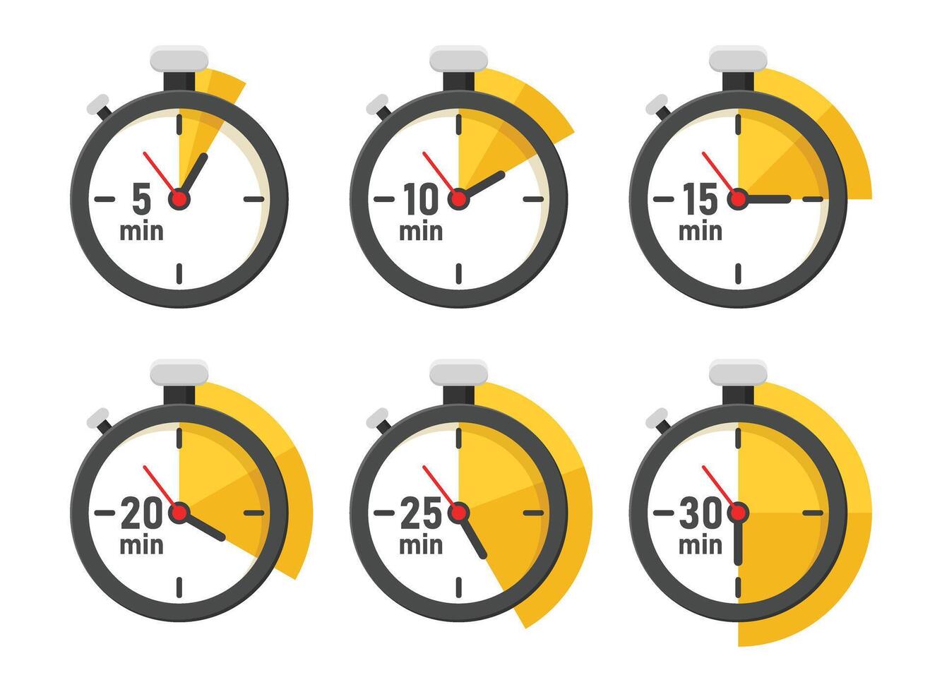 One Minute Timer Vector Art, Icons, and Graphics for Free Download