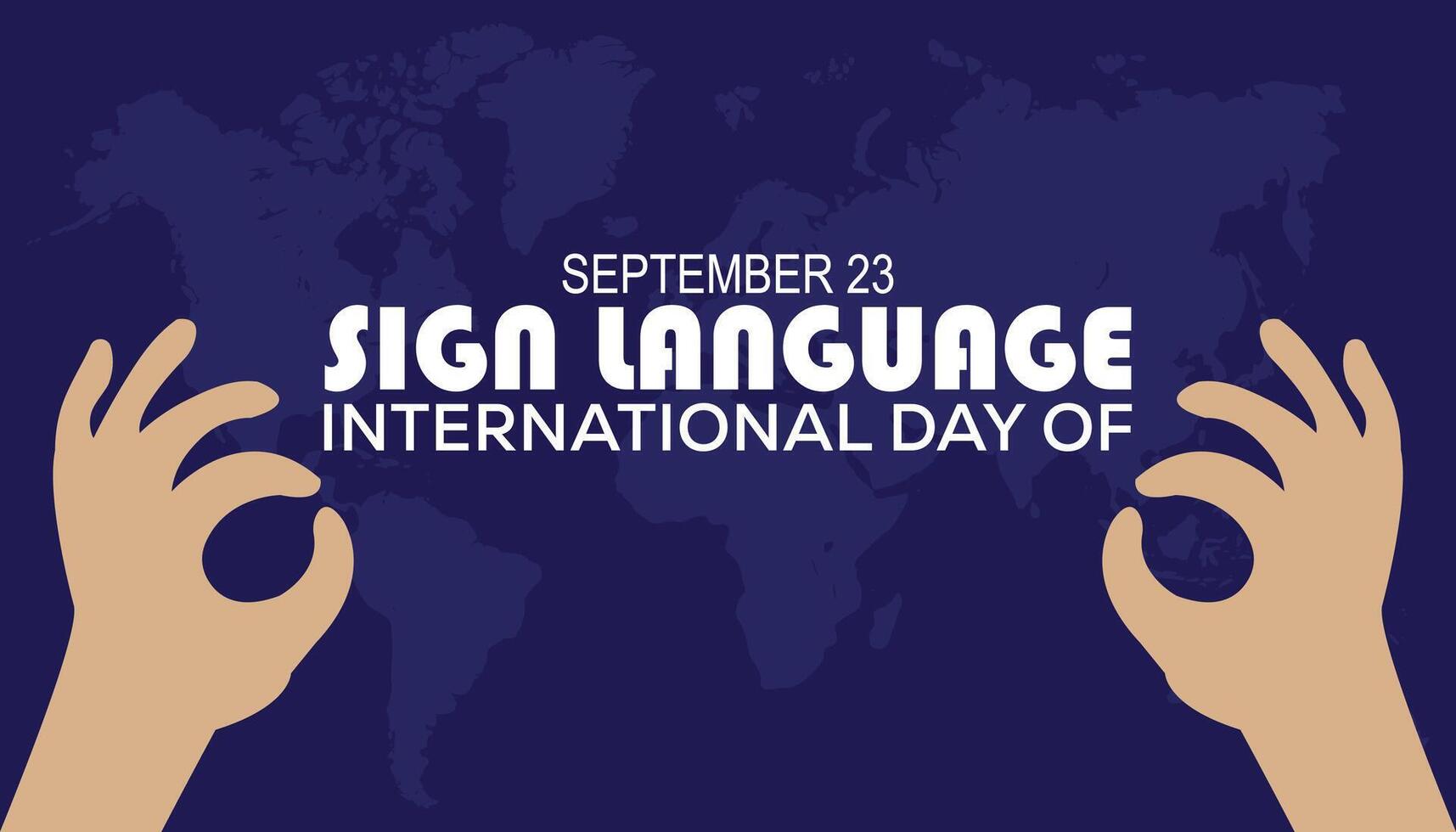 international day of sign language is observed every year on September ...
