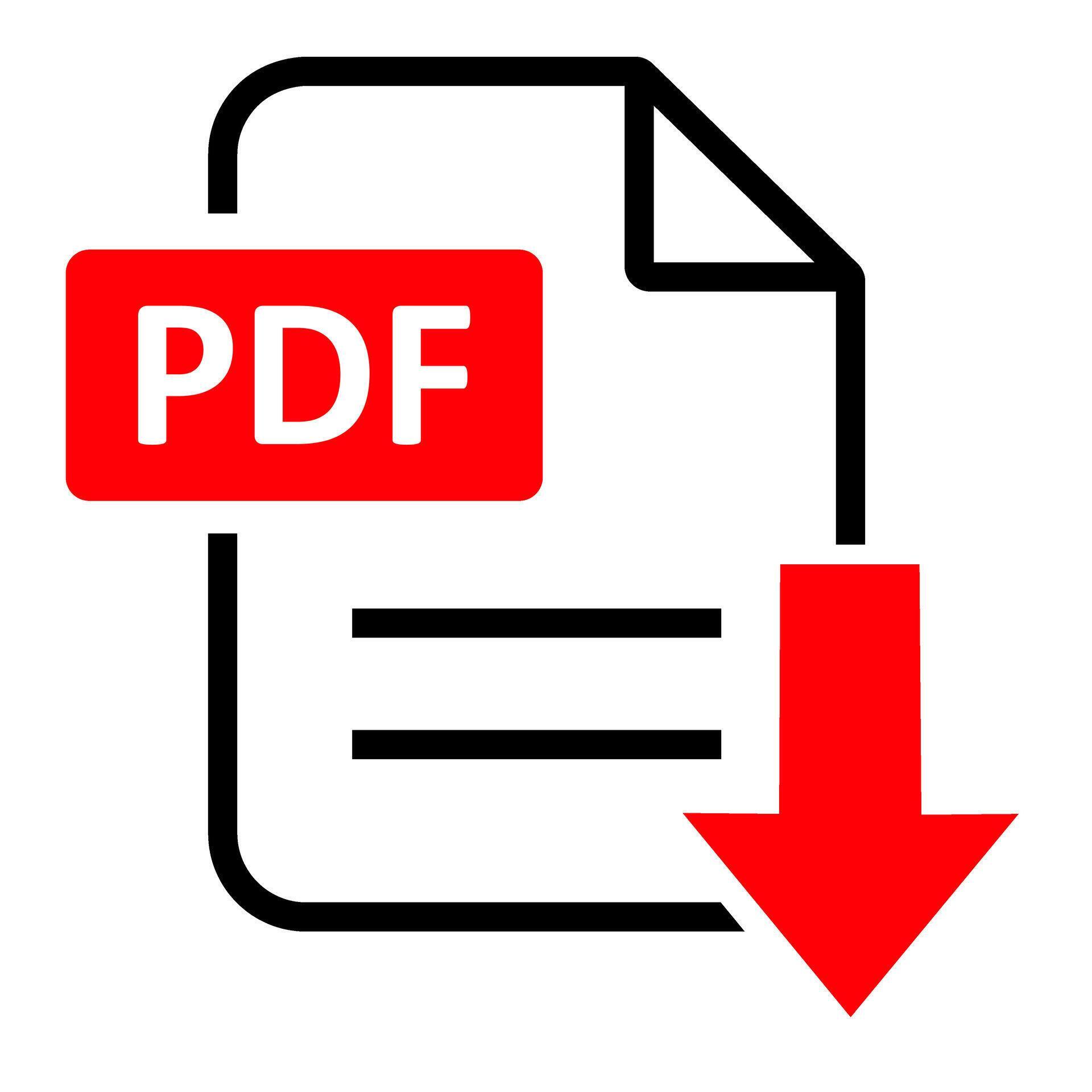 PDF file format icon , Document text, Pdf file download 47760020 Vector ...