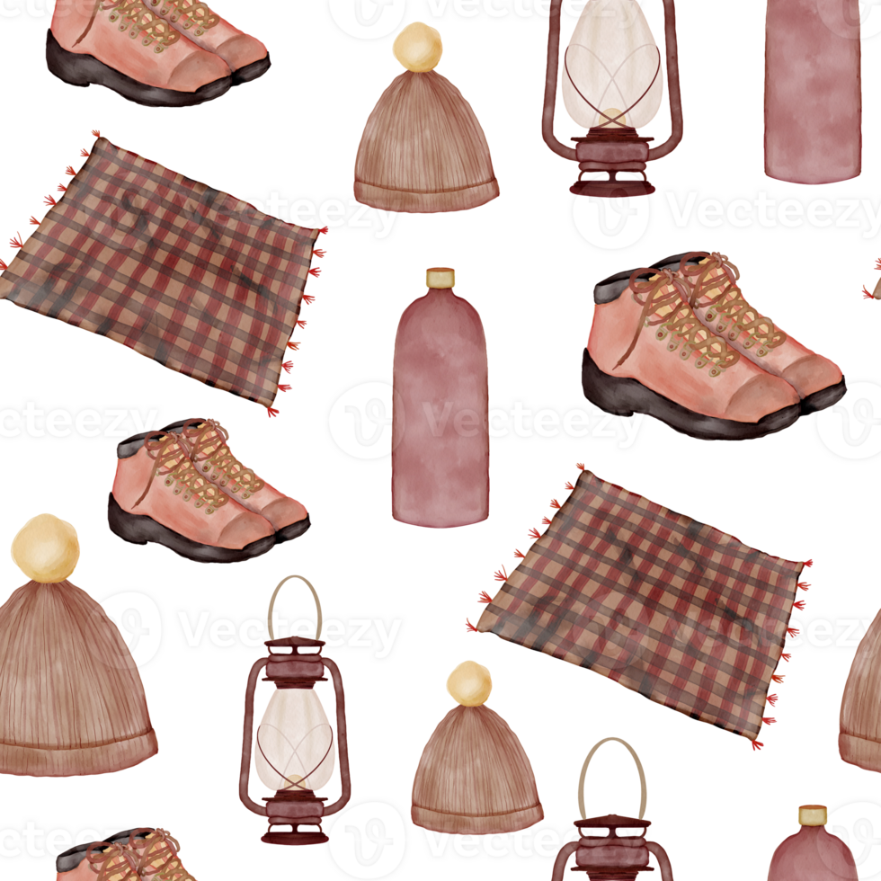 Watercolor picnic seamless pattern 47760384 PNG Watercolor picnic seamless pattern 47760384 PNG