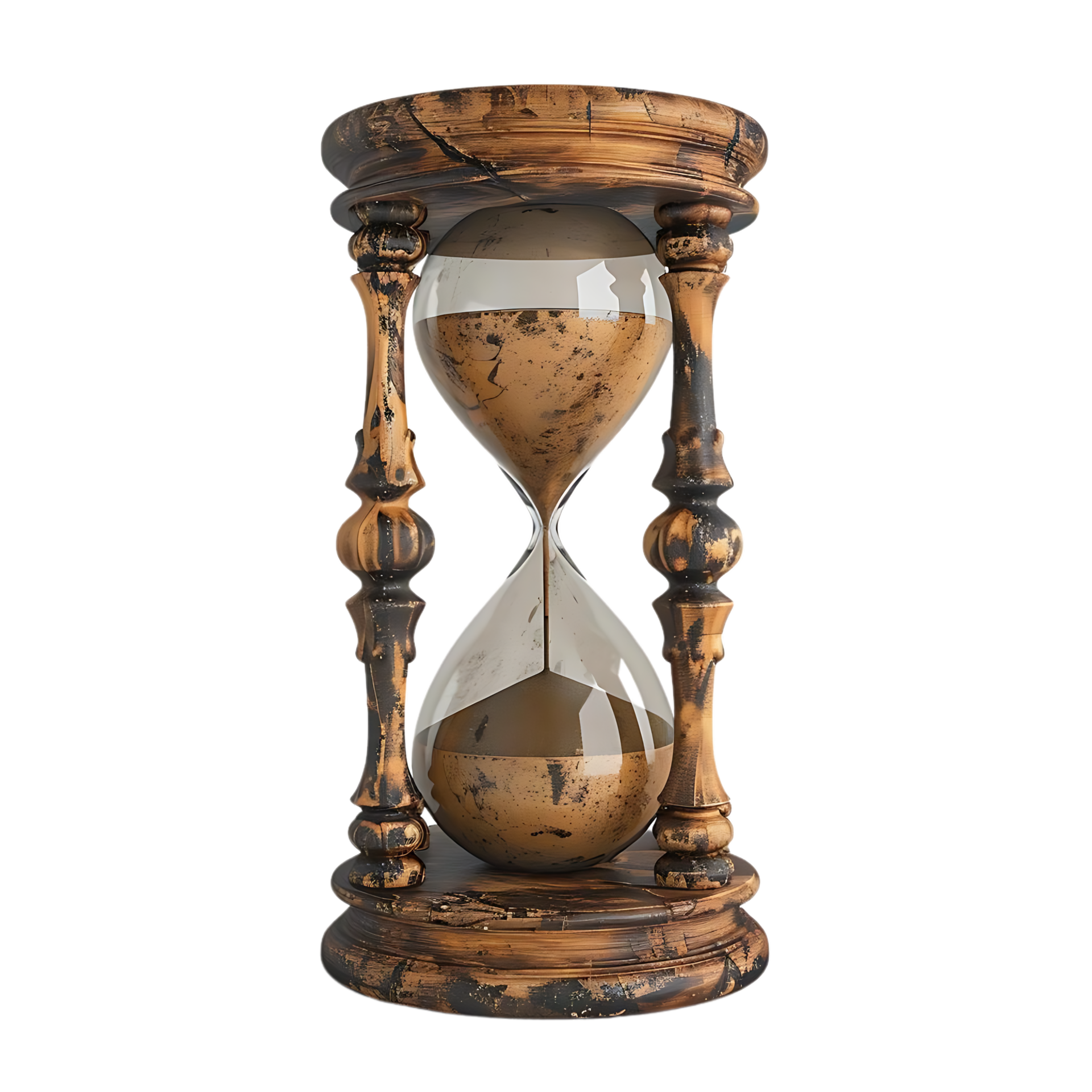 Antique Wooden Hourglass 3D Illustration 47760687 PNG Antique Wooden Hourglass 3D Illustration 47760687 PNG