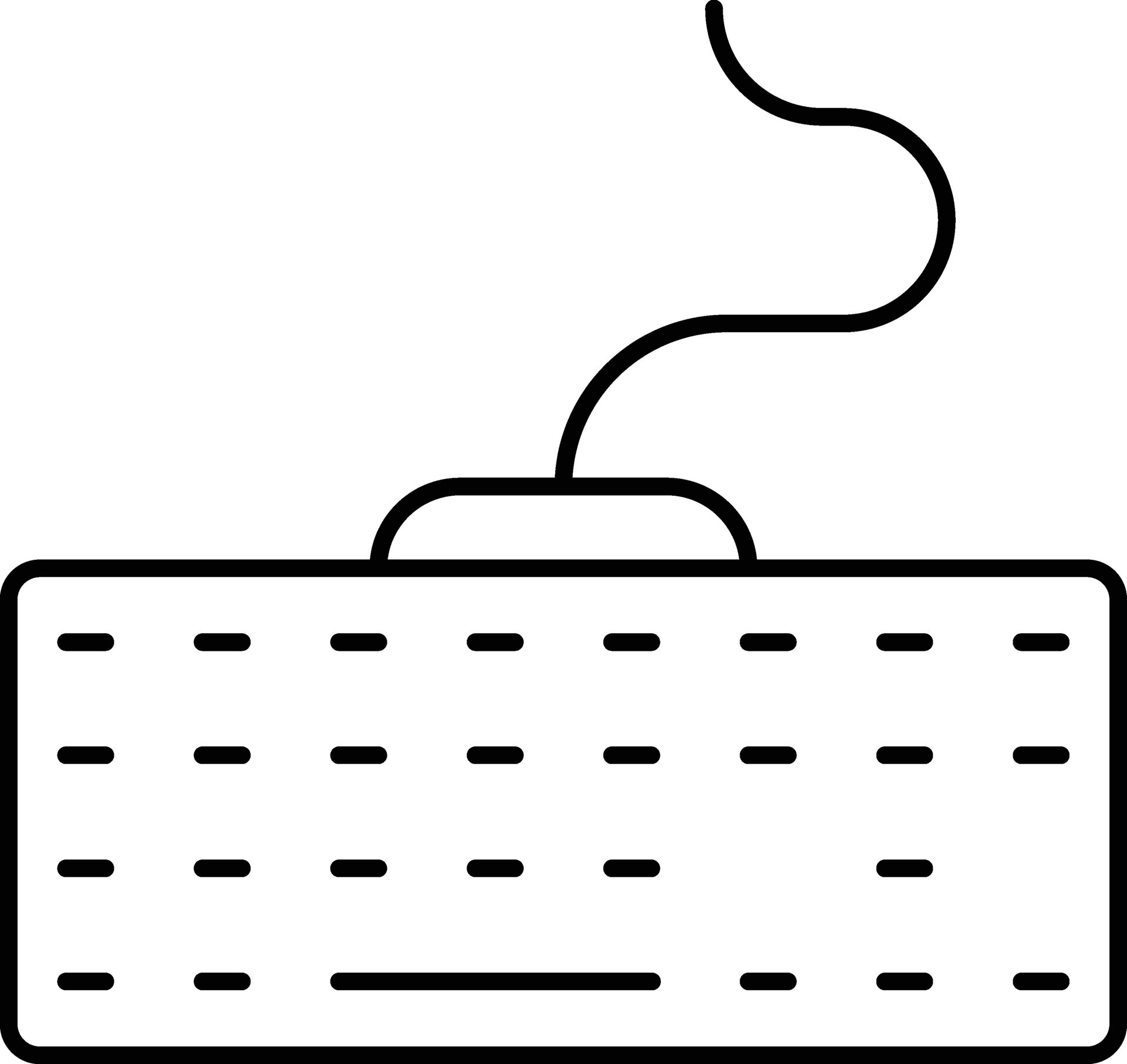 computer keyboard illustration design 47762810 Vector Art at Vecteezy