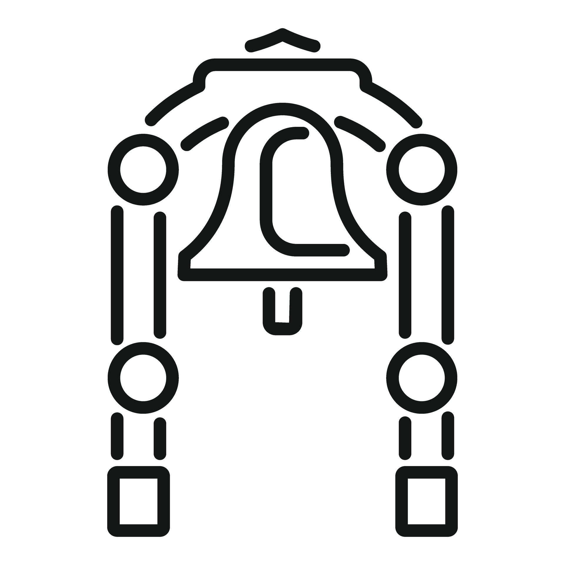Sensor System Detecting Object Passing Through Archway 47785665 Vector Art At Vecteezy