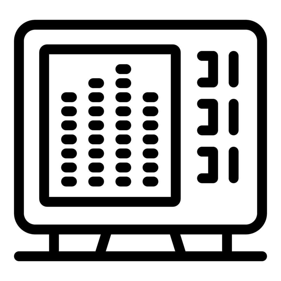 Audio Spectrum Analyzer Displaying Sound Frequency Level 47786918 Vector Art At Vecteezy