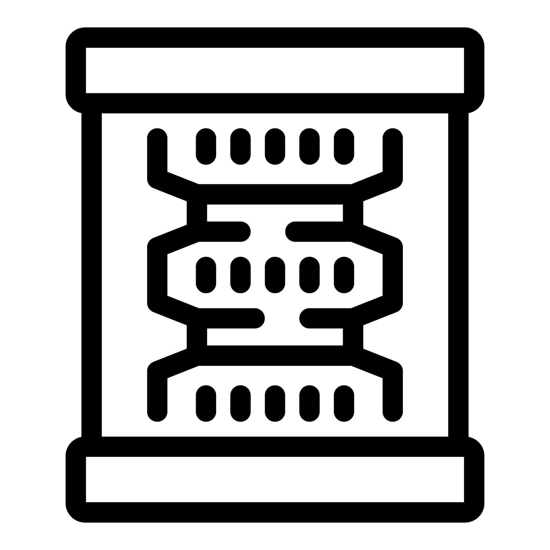 Data Center Server Rack Storing Information Online 47787282 Vector Art