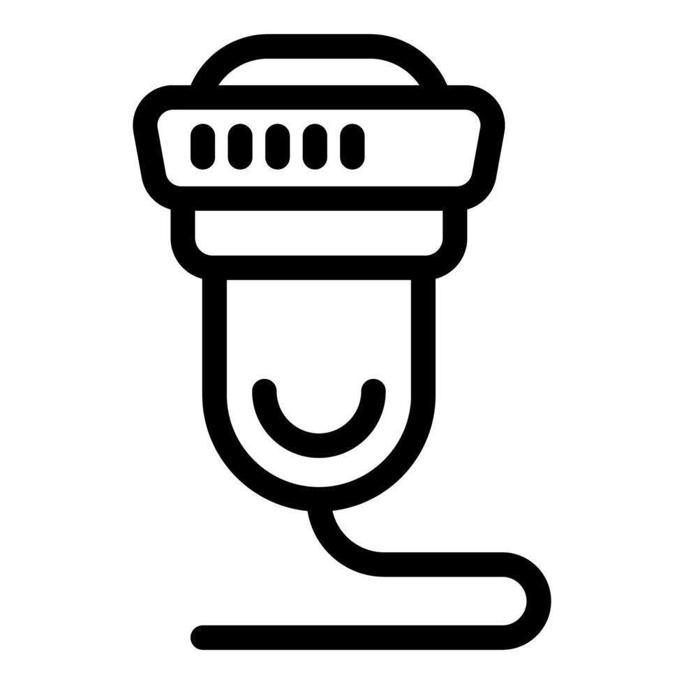 Barcode Scanner Scanning A Product Icon With A Smile 47787576 Vector