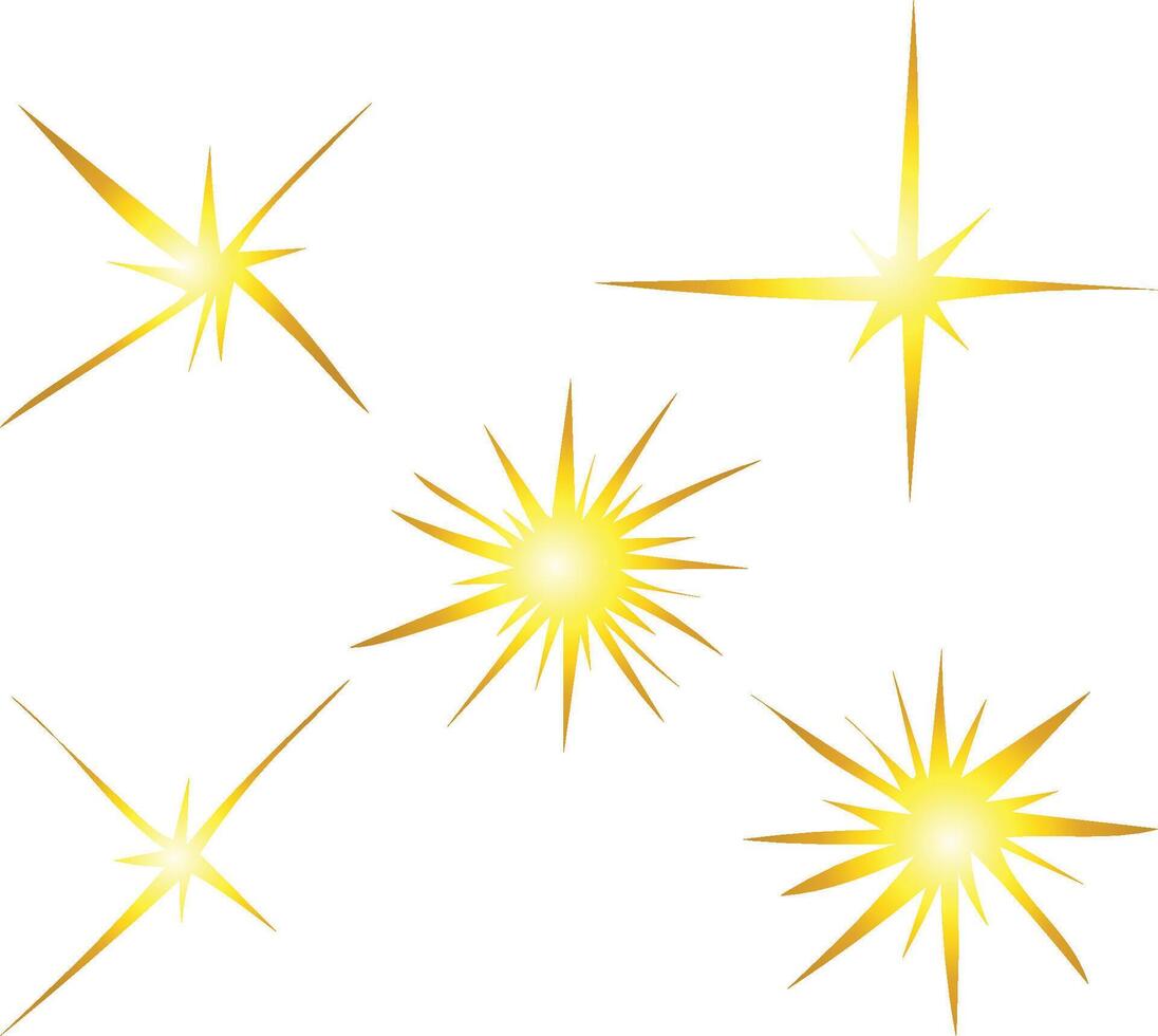 gold sparkling star 47794206 Vector Art at Vecteezy