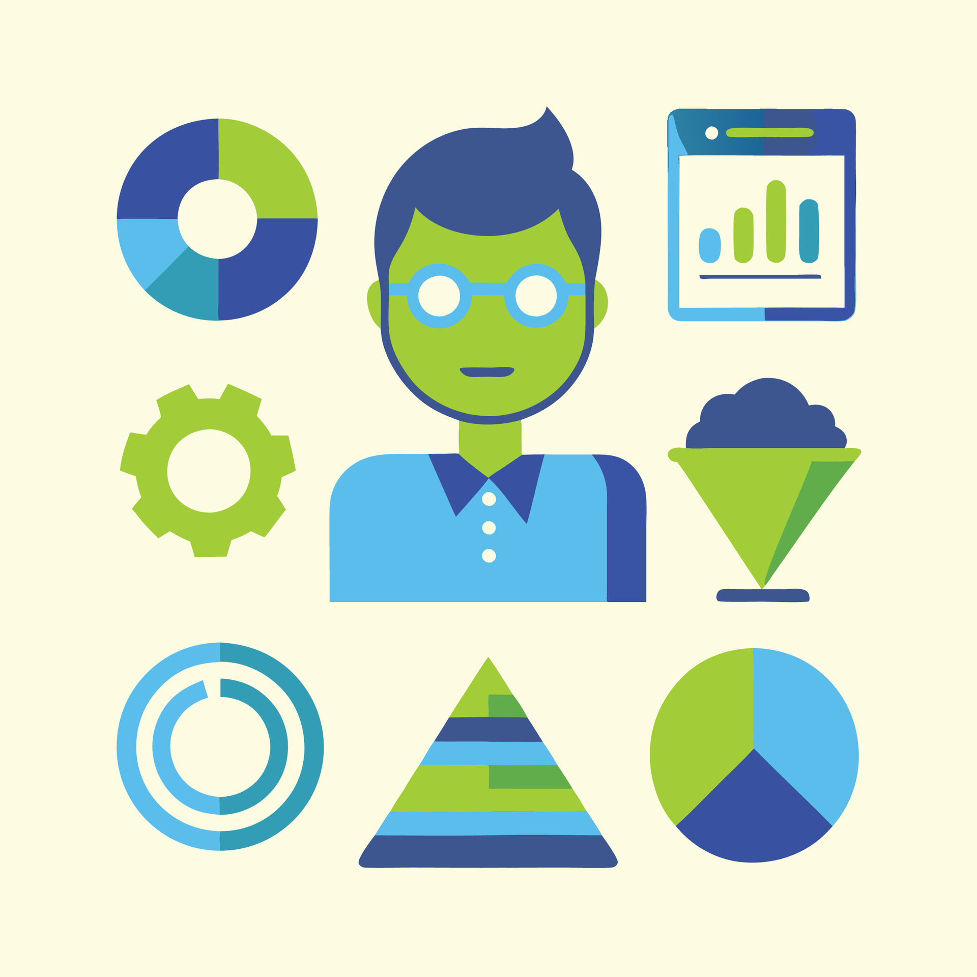 Simple Web Ui Elements Kit Graphic 47800440 Vector Art At Vecteezy